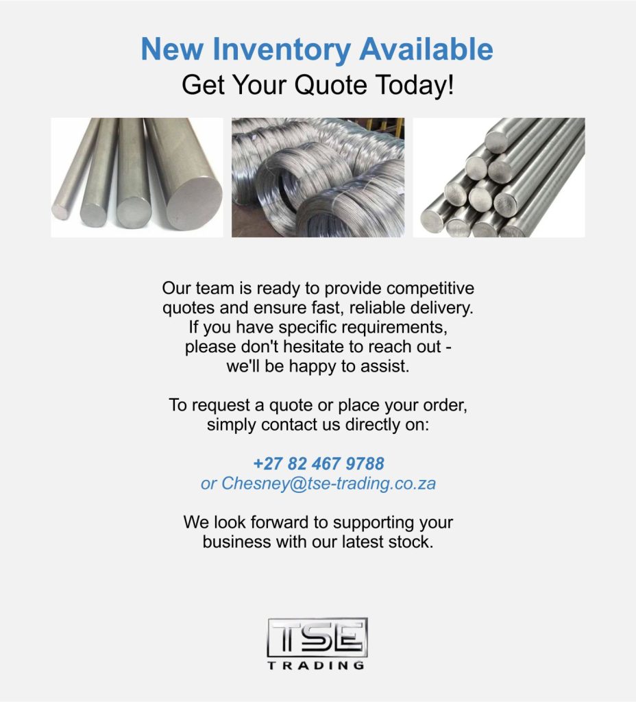 TSE Trading – Quality Stainless Steel Products
